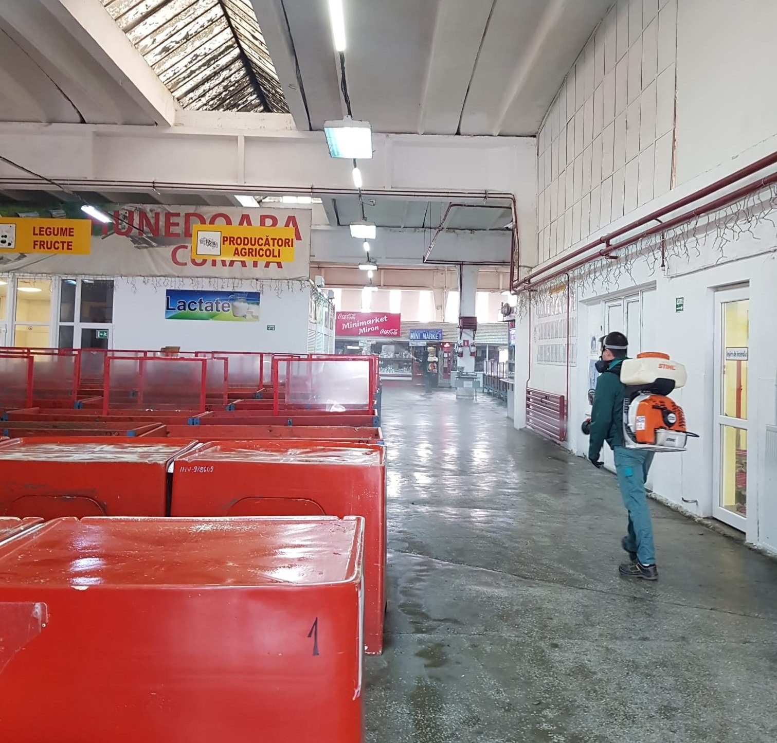 Hala Obor din Hunedoara, închisă duminică pentru dezinsecție și ...
